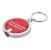 Personalized Round LED Flashlights with Keyring - Key Tags Flashlights