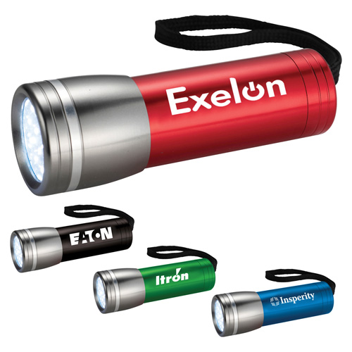 Custom Axis 14 LED Flashlights - Metal Flashlights