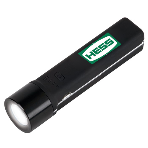 Customized 2 In 1 Flashlight with Power Pack-2000 mAh - Multi-Tool ...